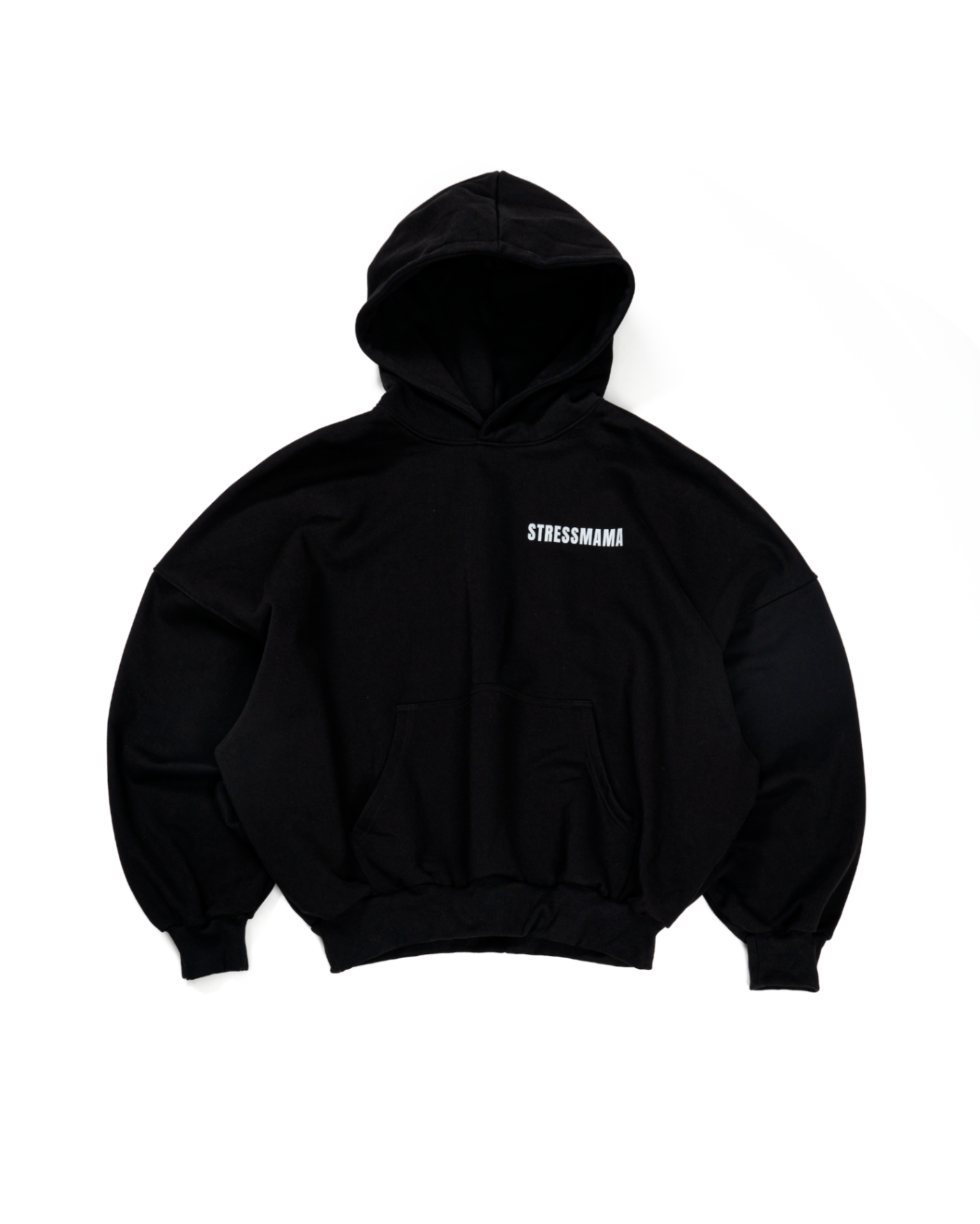 FW25 LOGO HOODIE - BLACK