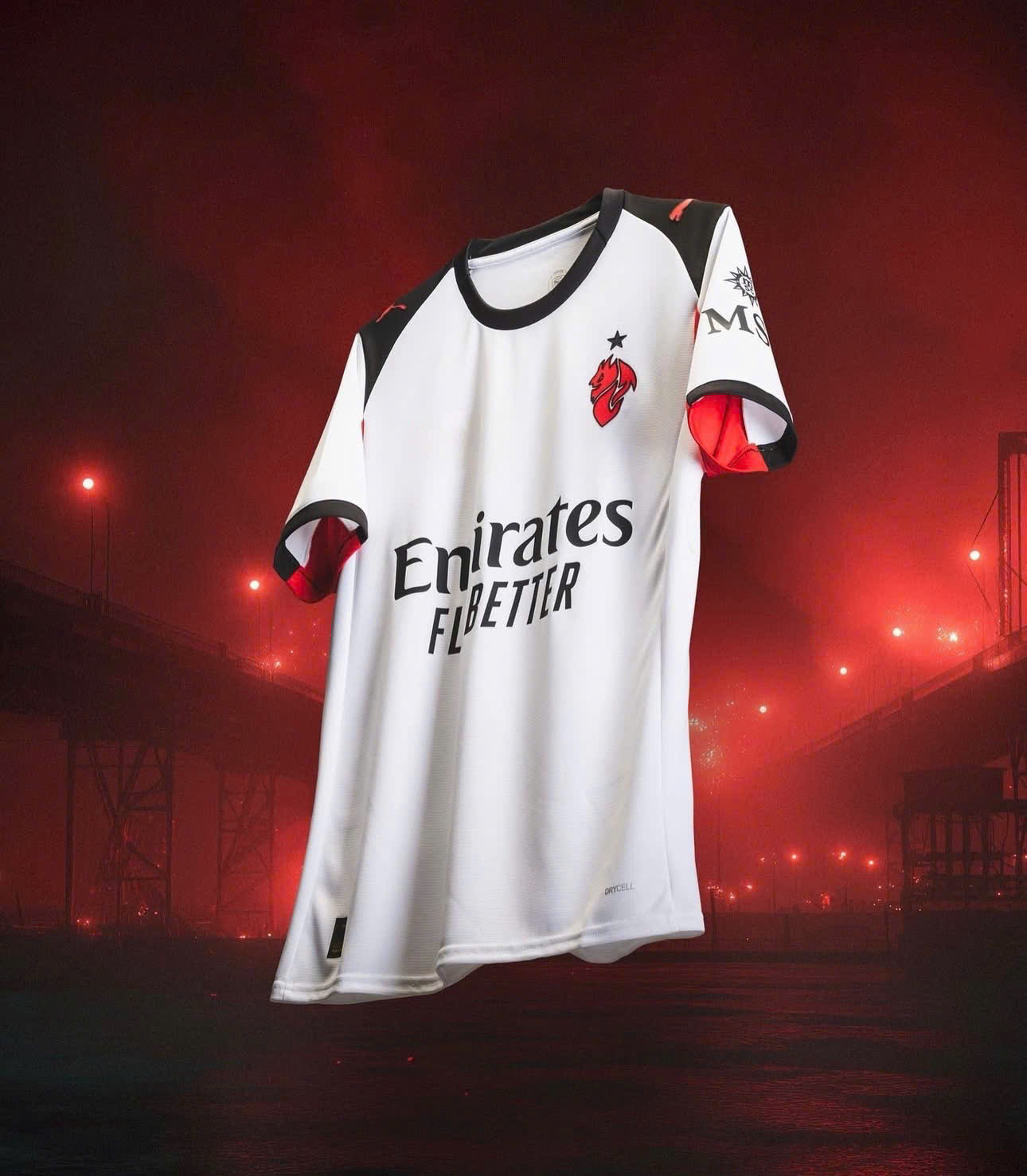 AC MILAN AWAY KIT WHITE 2025-2026