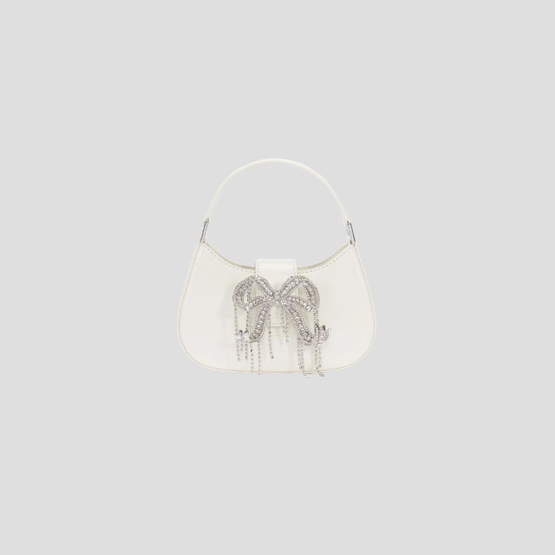 Túi Self-Potrait In White Leather - RS24320CCREAM