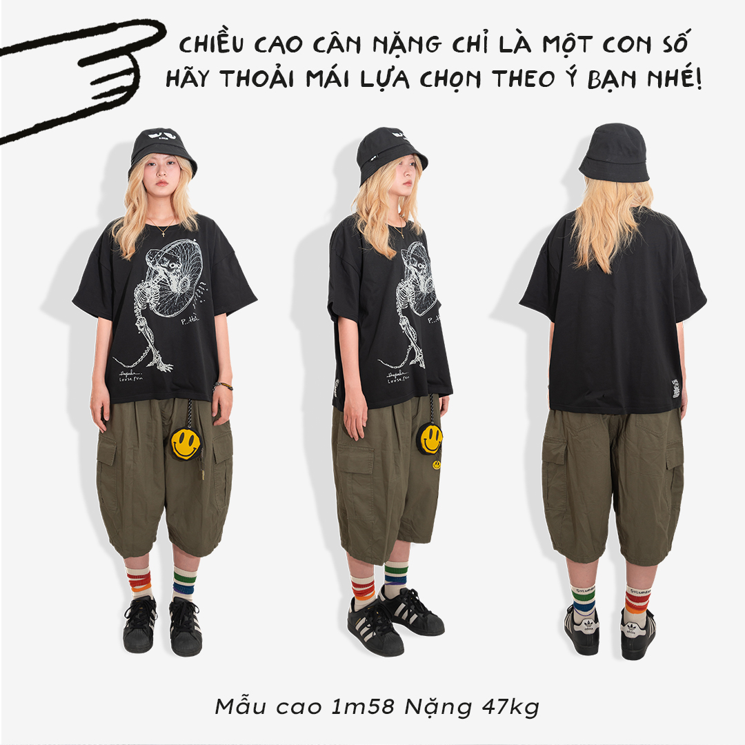[LIMITED] Áo Dark Sketch Phàaa Loose.fun