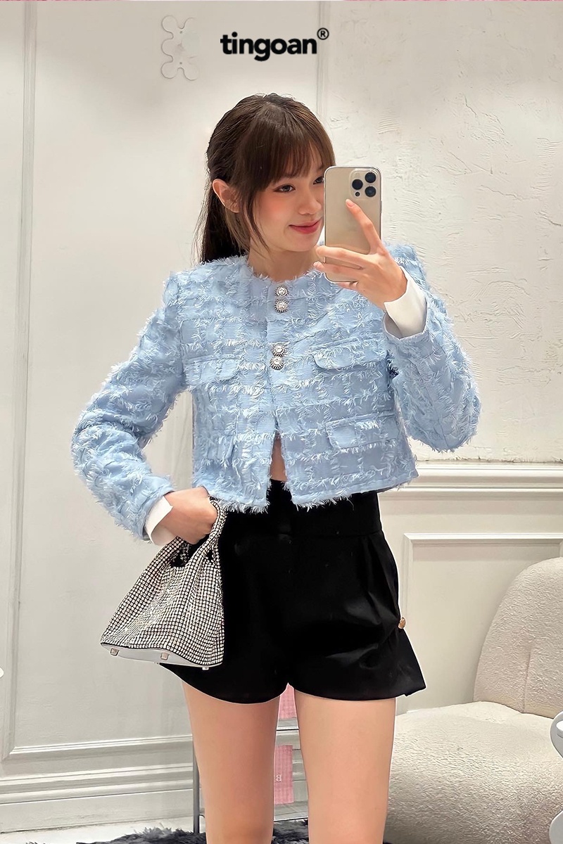 COTTON CANDY JACKET/BLU/FS