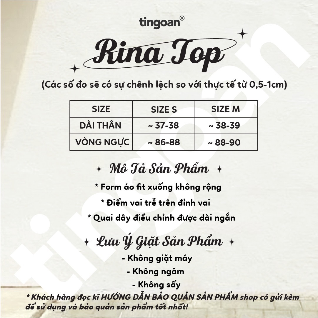 RINA TOP/WH
