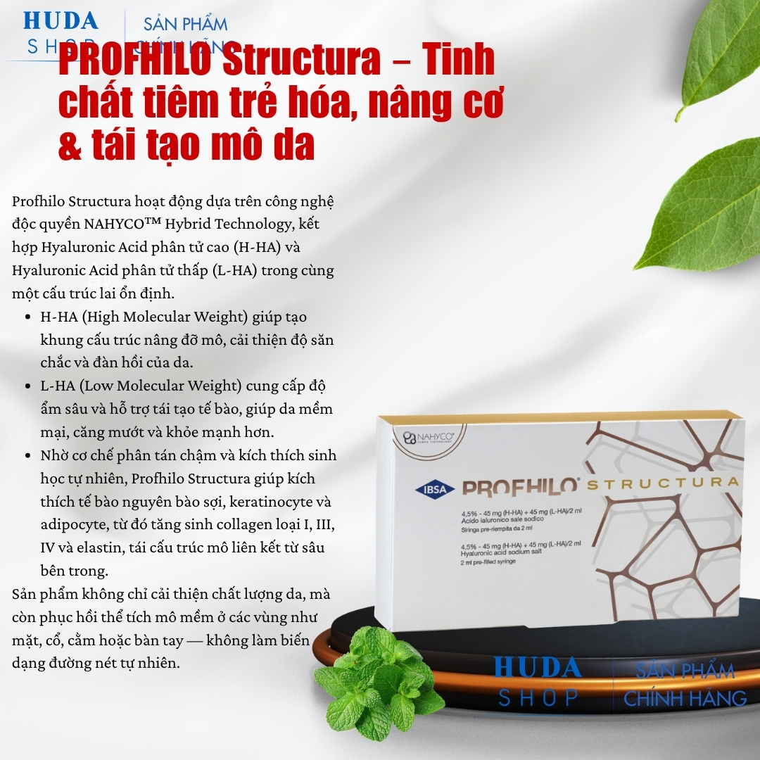 Tinh chất trẻ hoá Profhilo Structura
