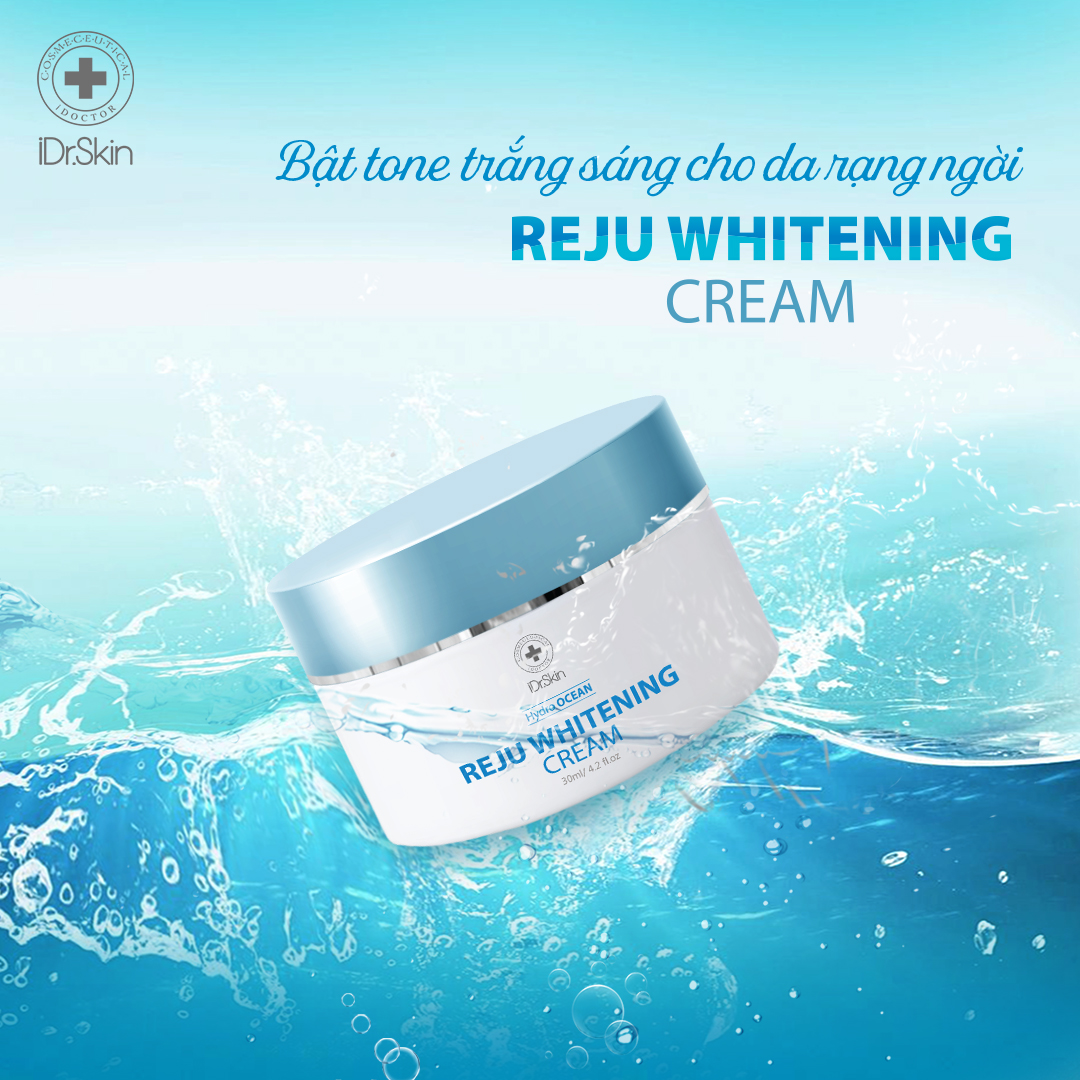 Kem dưỡng trắng sáng da Idr.Skin REJU WHITENING CREAM