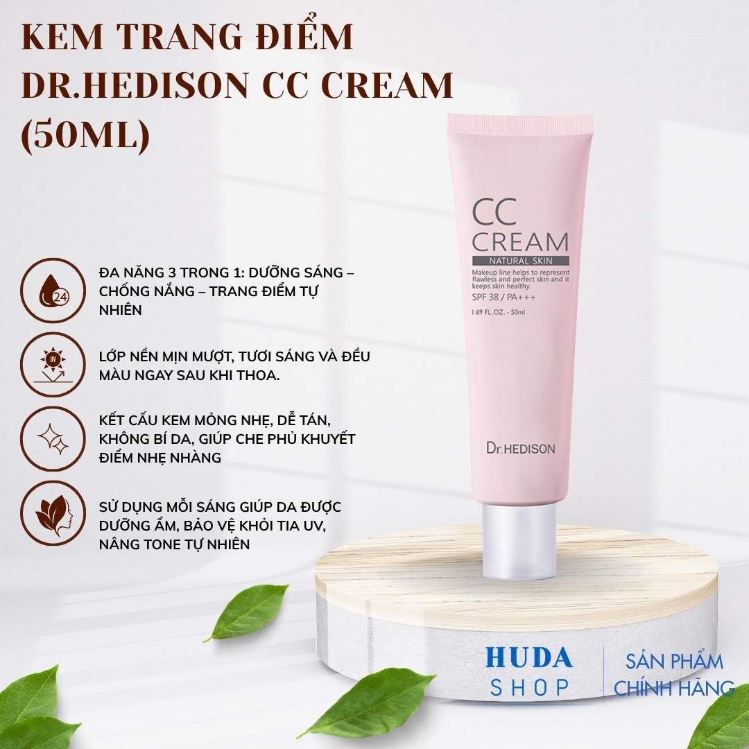 Kem trang điểm Dr.Hedison CC Cream (50ml)