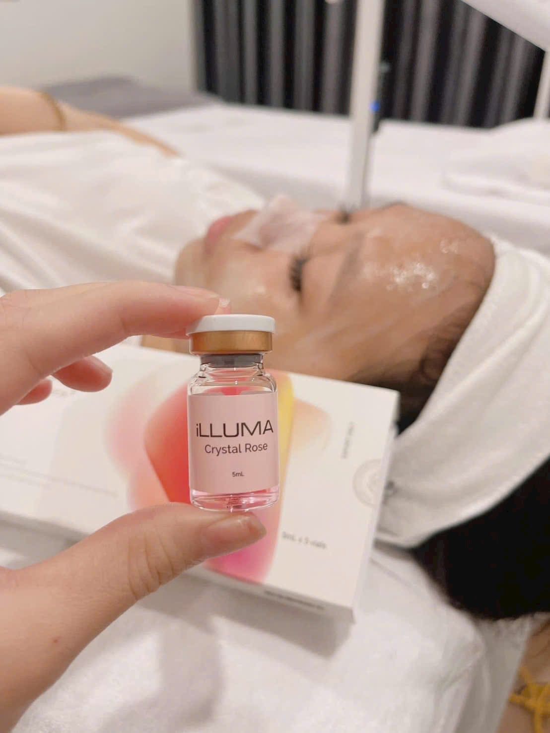 Meso illuma Crystal Rose+ căng bóng, trẻ hoá da lẻ 1 lọ 5ml