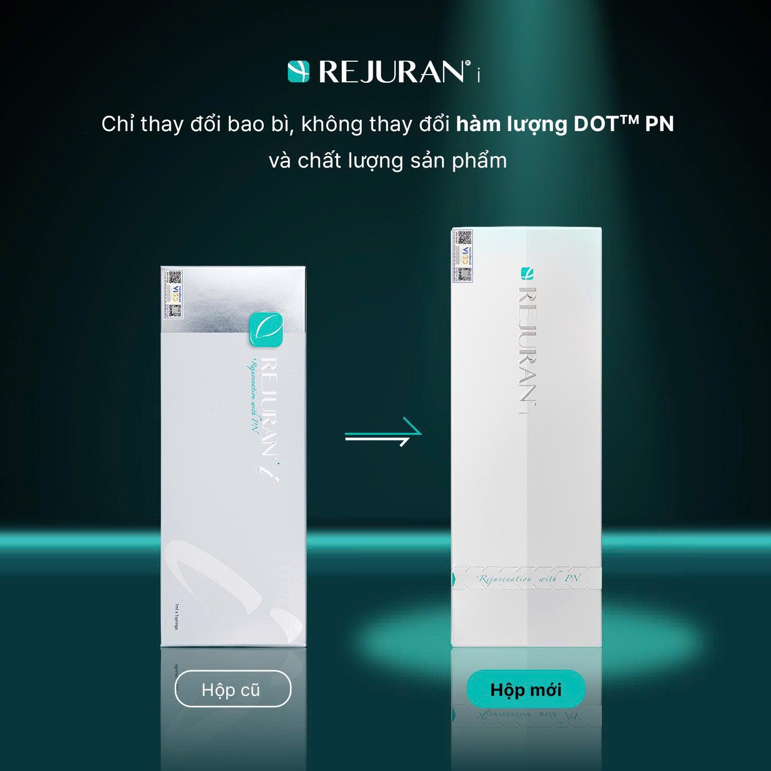 REJURAN i- Meso trẻ hóa da vùng mắt Hộp 1ml