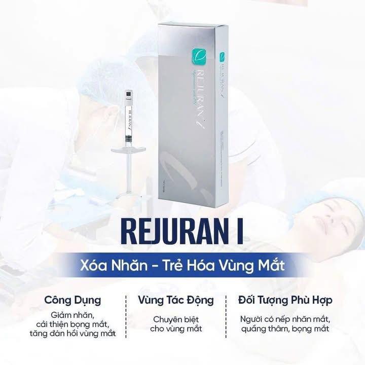 REJURAN i- Meso trẻ hóa da vùng mắt Hộp 1ml