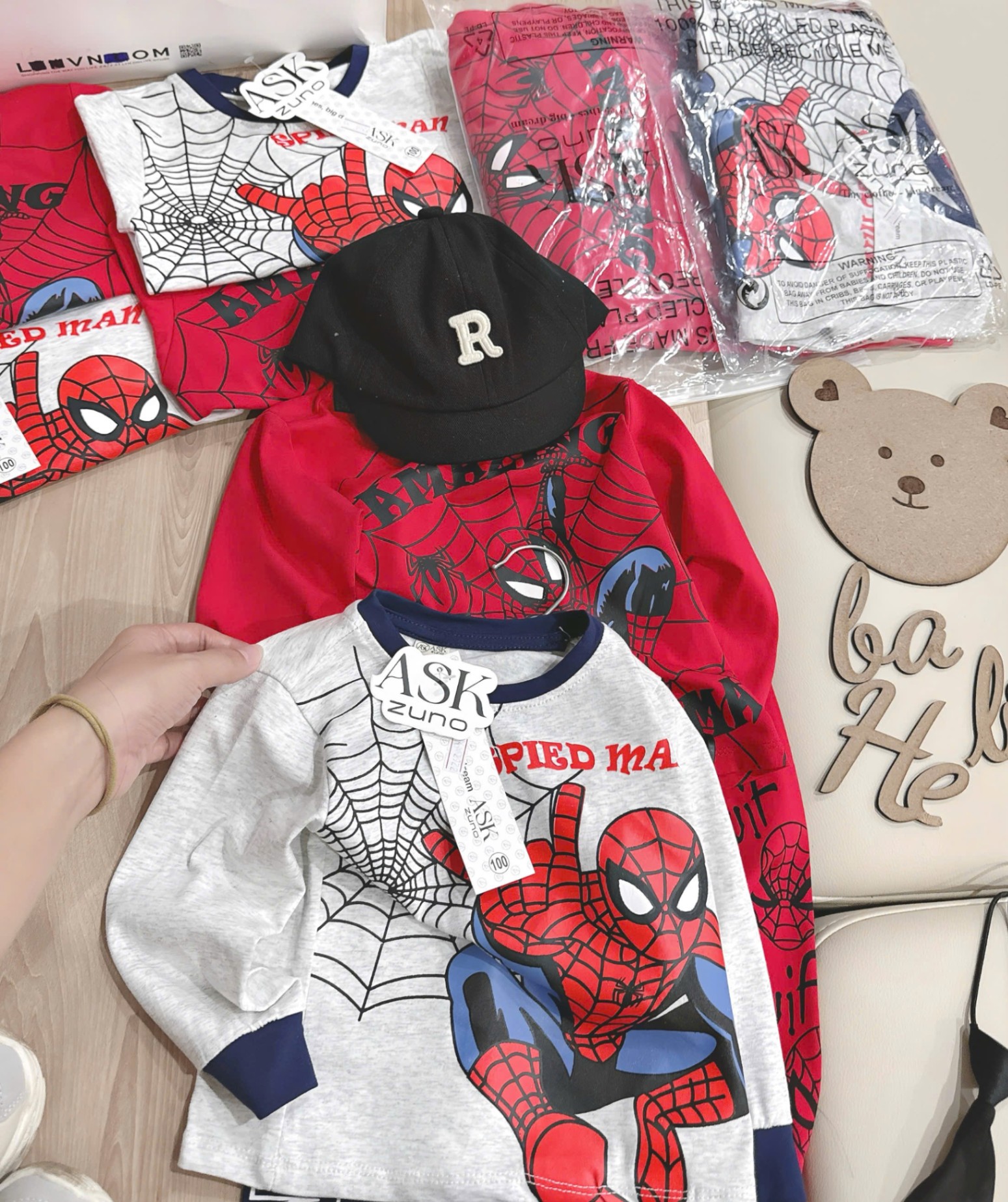 SP96 SET 2 BỘ DÀI NGƯỜI NHỆN(X)