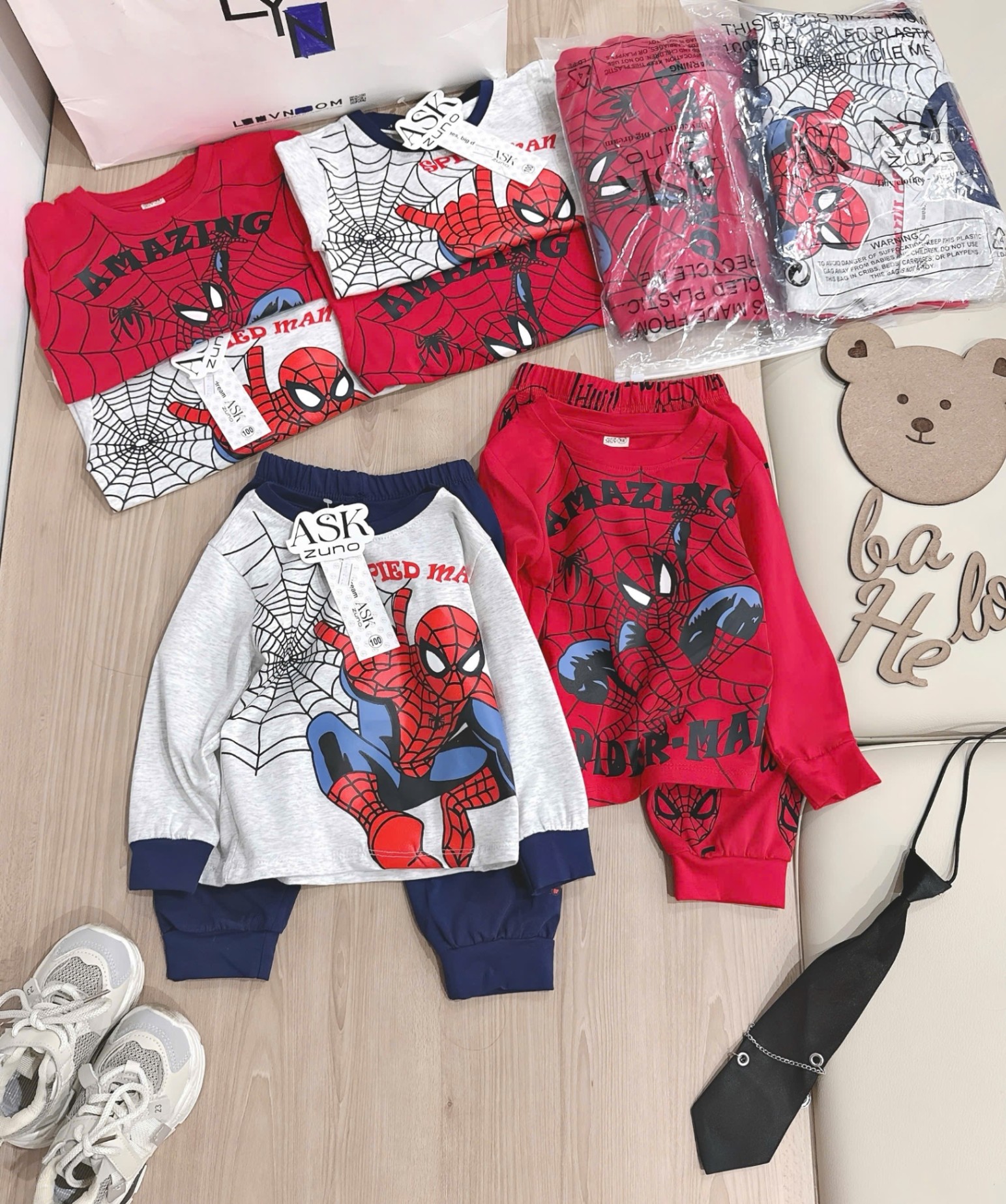 SP96 SET 2 BỘ DÀI NGƯỜI NHỆN(X)