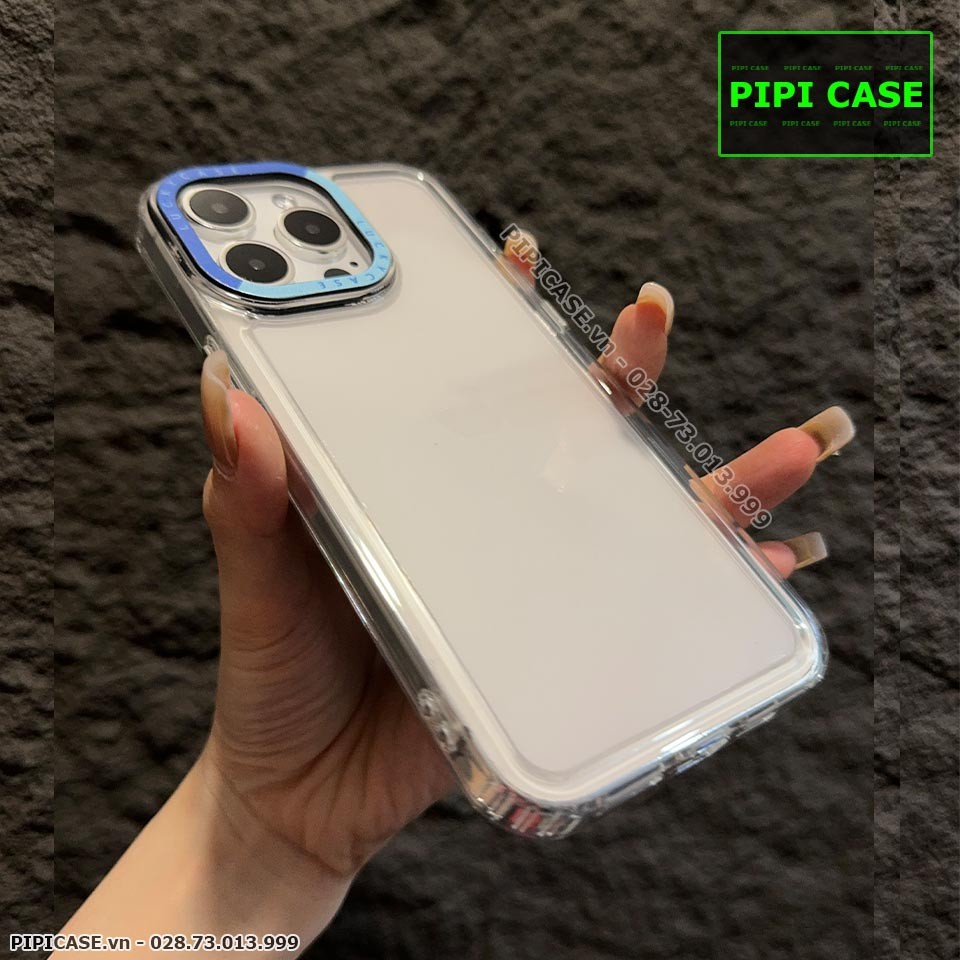 Ốp Lưng iPhone 13 Pro Max - Mate - Xanh Dương