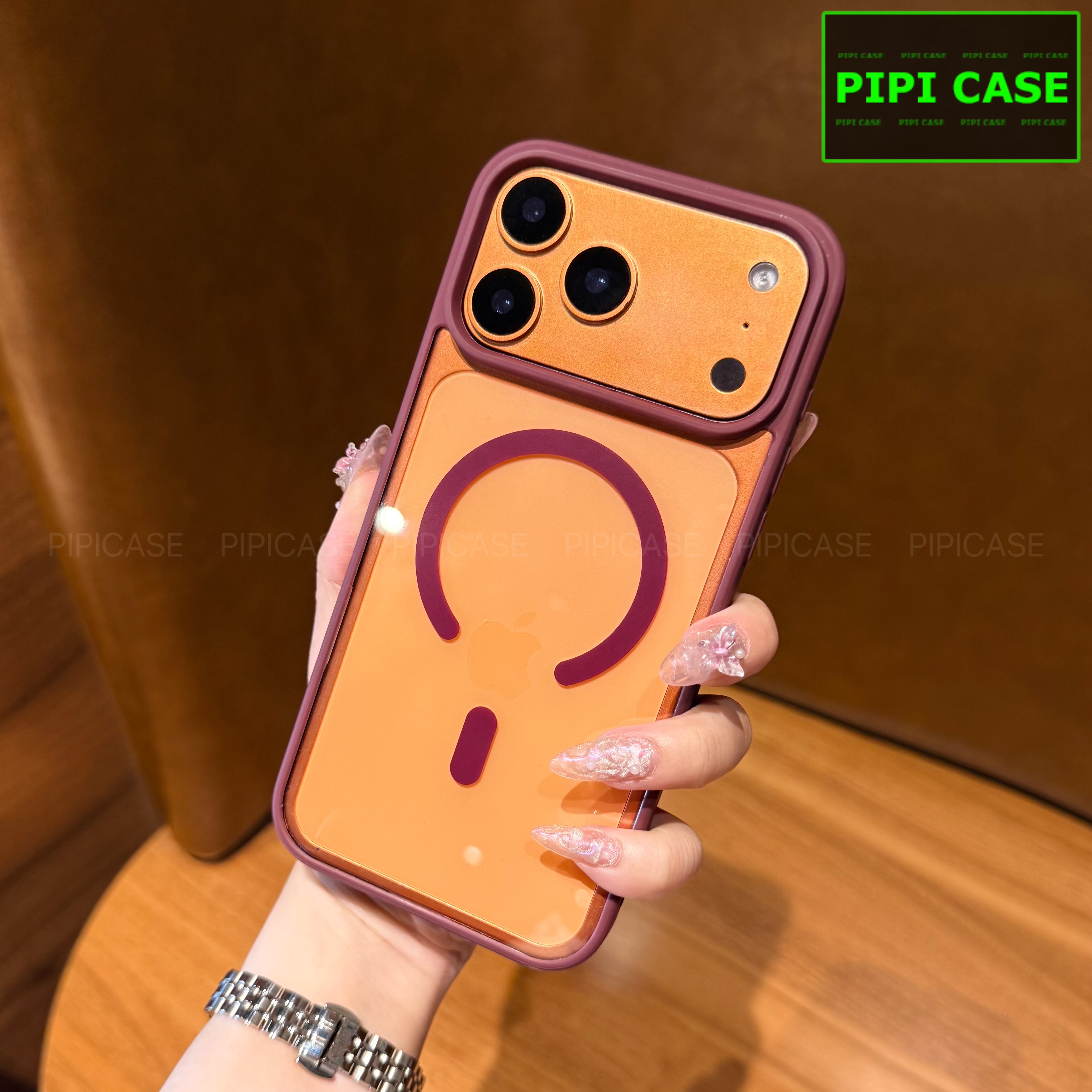 Ốp Lưng iPhone 17 Pro Max - Chic - Đỏ