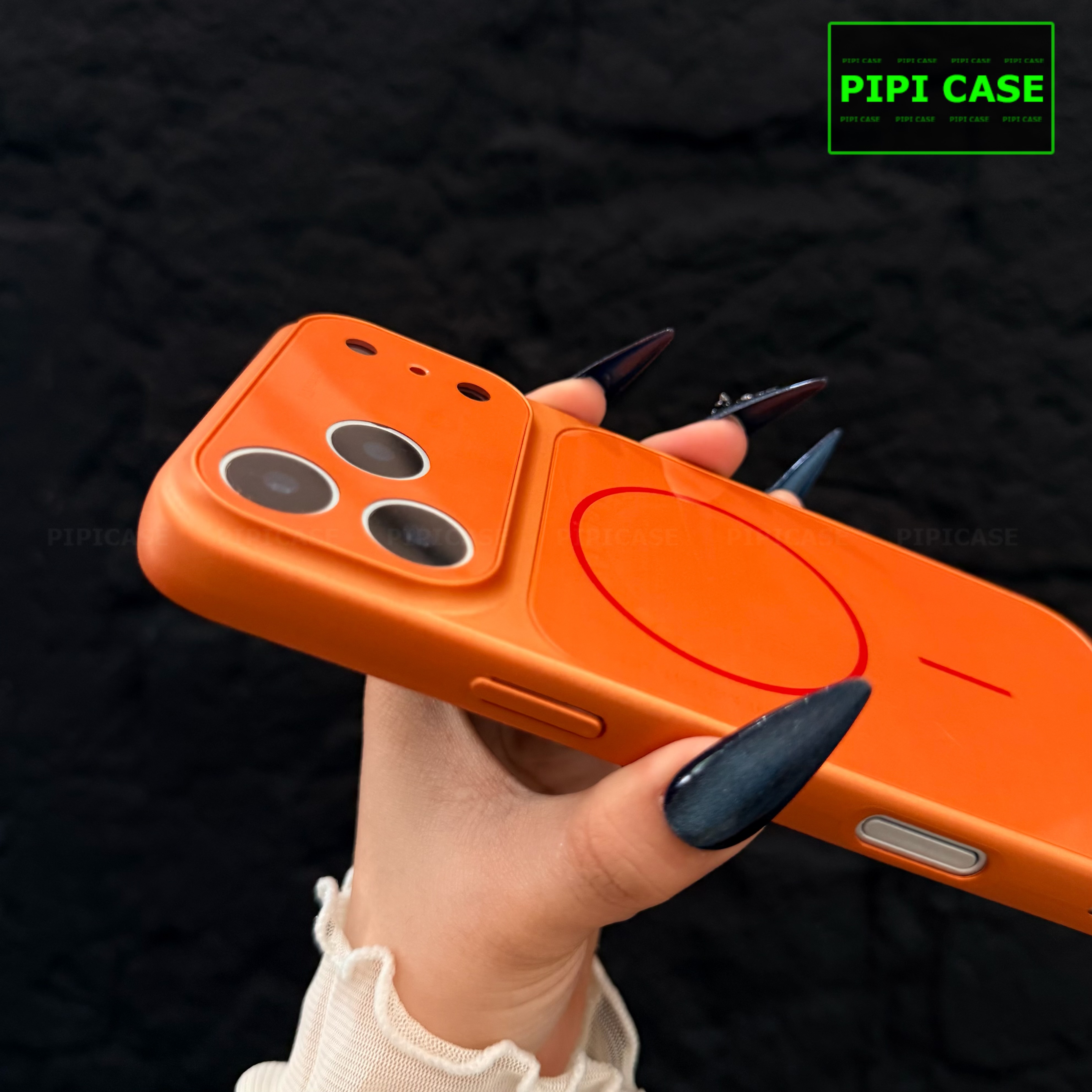 Ốp Lưng iPhone 17 Pro Max - Kan - Cam