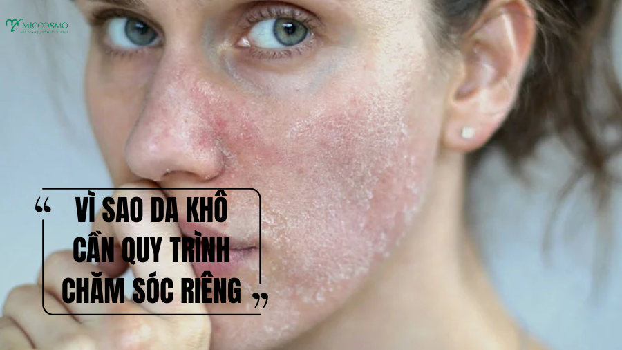 Quy trình dưỡng da khô chuẩn 7 bước giúp da ẩm mịn cả ngày