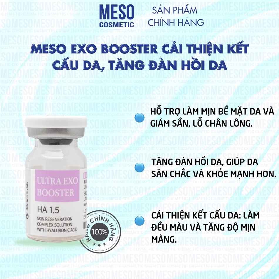 Meso EXO BOOSTER cải thiện kết cấu da, tăng đàn hồi da