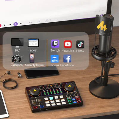 Maonocaster E2 Audio Mixer & Interface ( Maono E2 Gen2)