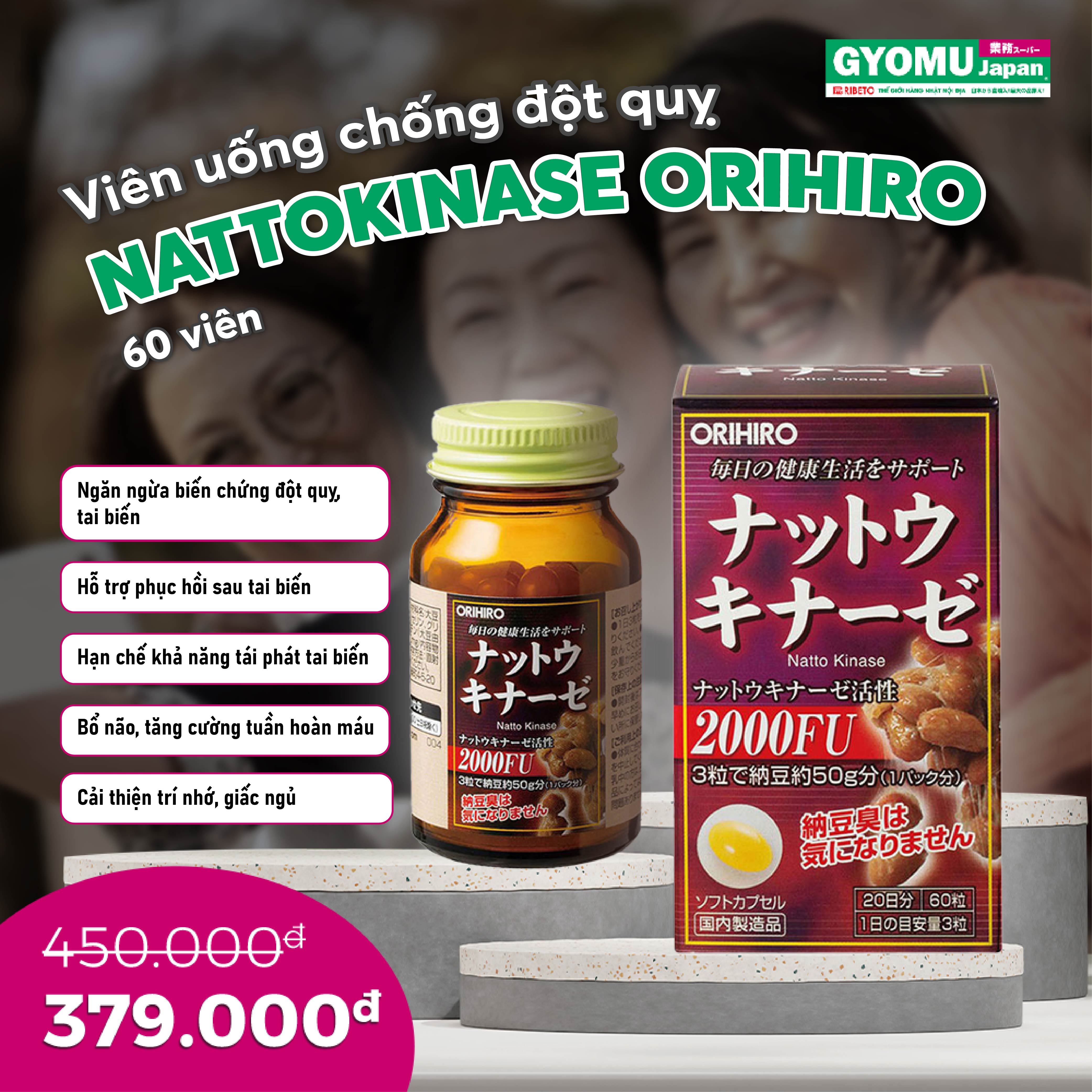 CHĂM SÓC SỨC KHỎE CHUẨN NHẬT BẢN VỚI TPCN CHÍNH HÃNG TẠI GYOMU JAPAN