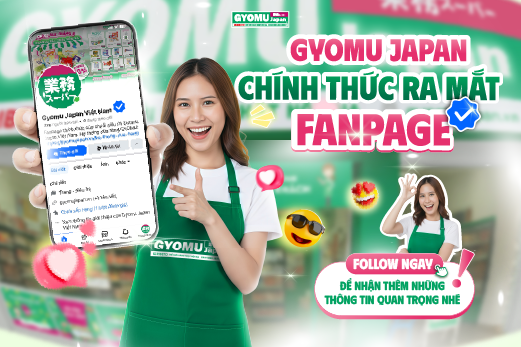 GYOMU JAPAN CHÍNH THỨC RA MẮT FANPAGE TÍCH XANH