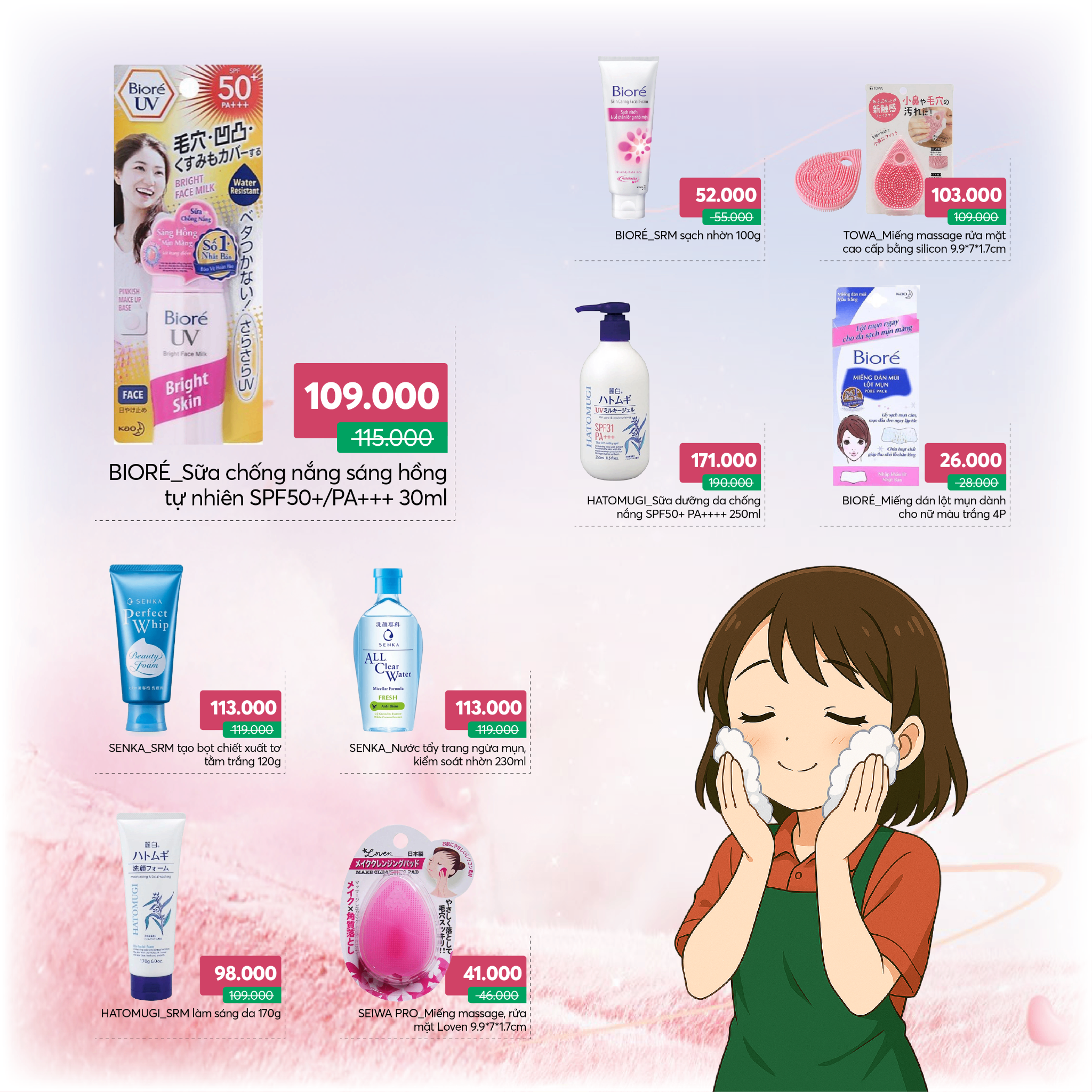 THÁNG CỦA NÀNG - NGÀN DEAL SỐC tại Gyomu Japan