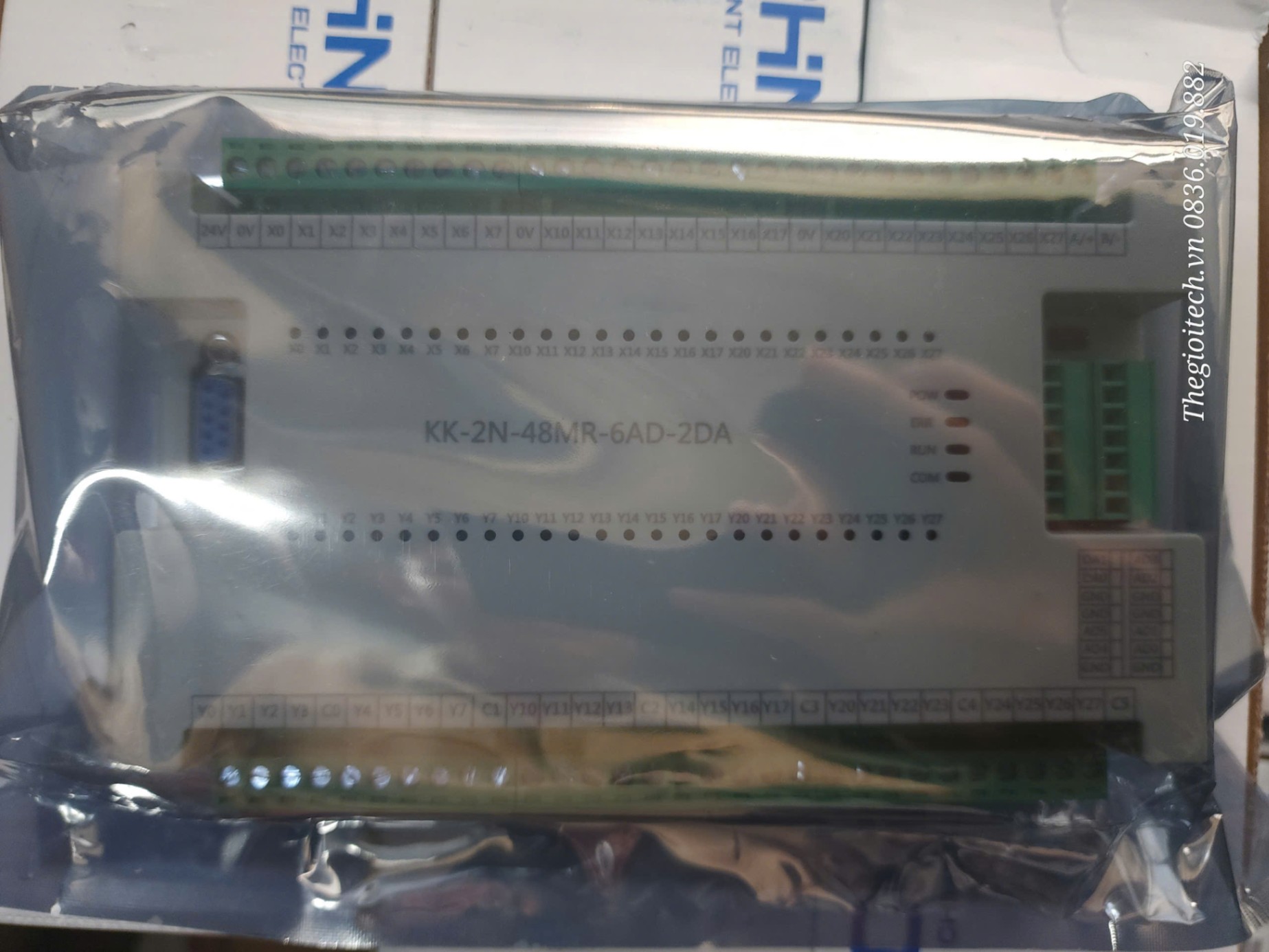 Board Mạch Lập Trình PLC KW FX2N-48MR KW2N: 24 Input 24 Output Relay, AD/DA, RS232 DB9, RS485 ...