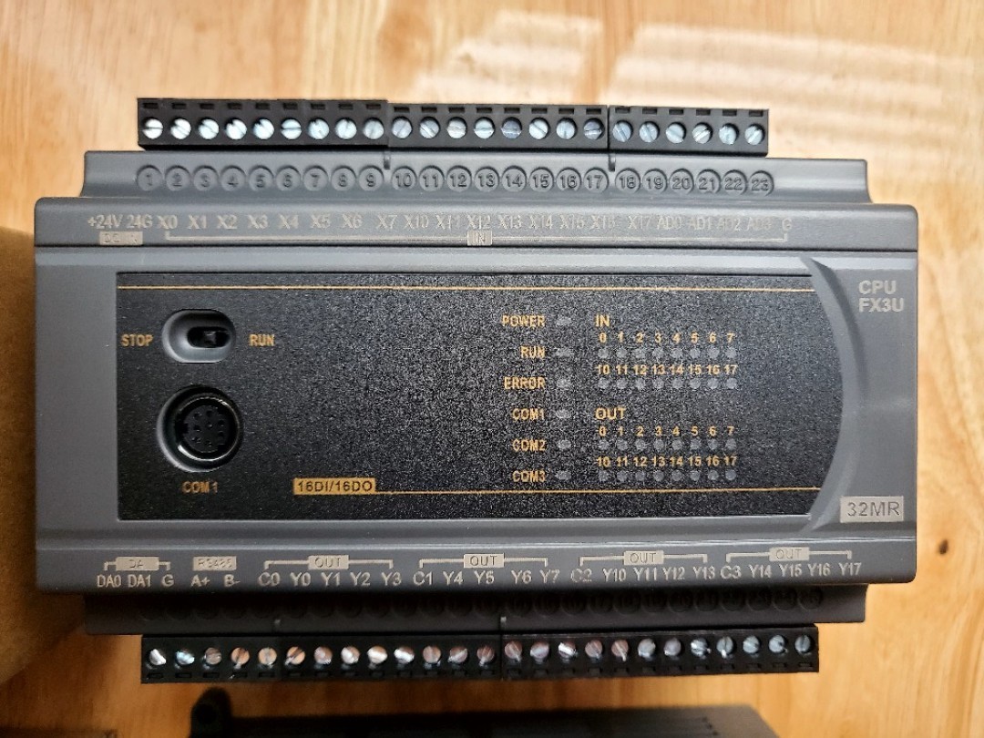 Board mạch PLC ES FX3U 32MR 16 input 16 output relay - RS232/RS485, hỗ ...