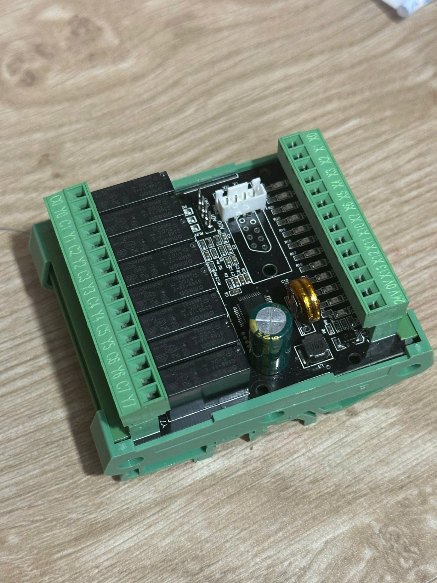 Board mạch PLC Mini PTL WS2N Mitsubishi FX2N-20MR -S, 12 In/ 8 Out ...