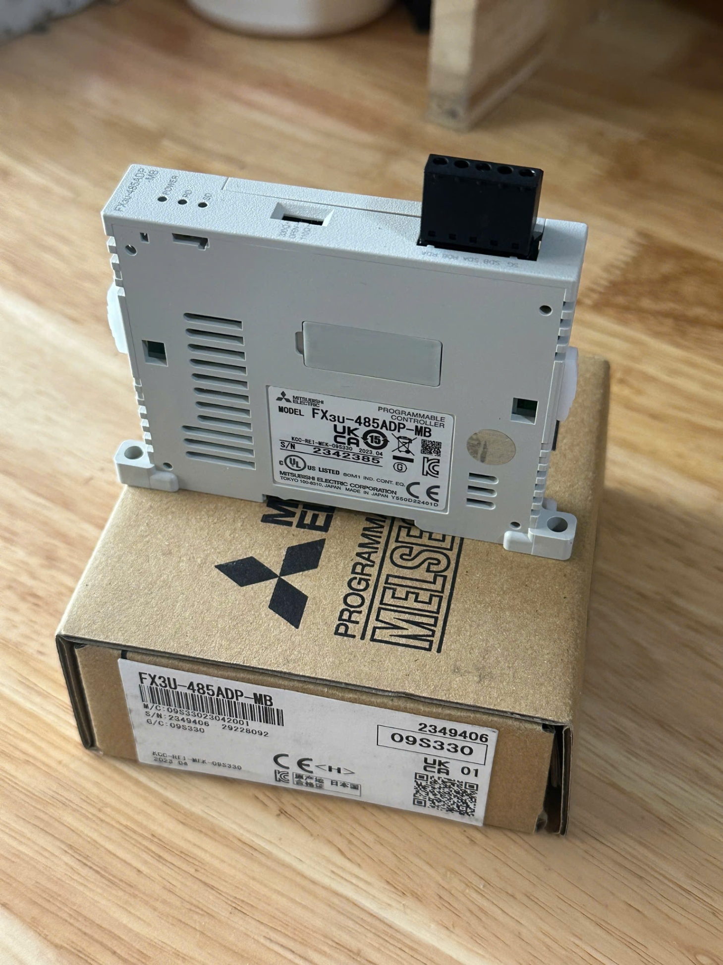 FX3U-485ADP-MB Mô-đun RS-485 Modbus RTU/ASCII cho PLC Mitsubishi FX3U ...