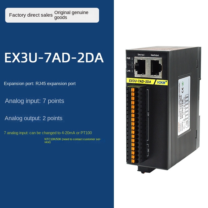Module mở rộng EX3U-7AD-2DA 7 Ngõ Vào Analog, 2 Ngõ Ra Analog ...