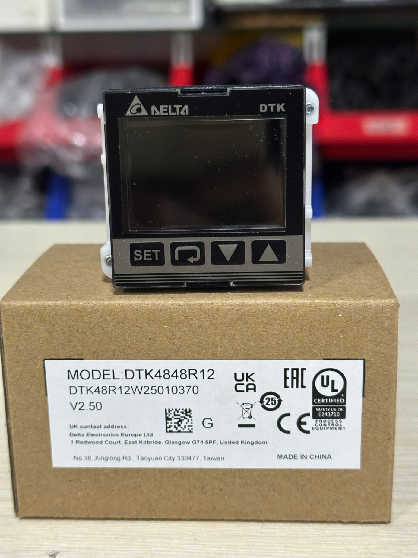 Bộ Điều Khiển Nhiệt Độ DTK4848R12: 48x48mm, rơ-le, 2 cảnh báo, có RS485 ...