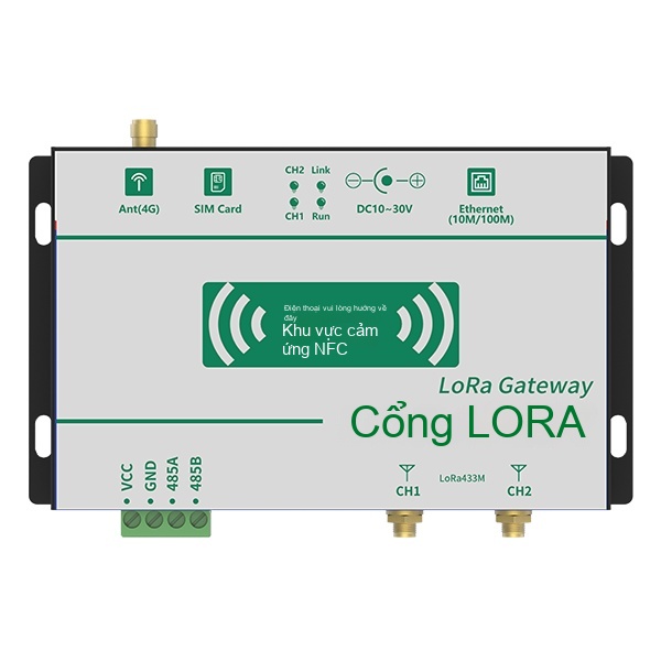 Cổng LoRa (LoRa Gateway) – Kết nối mạng cảm biến không dây