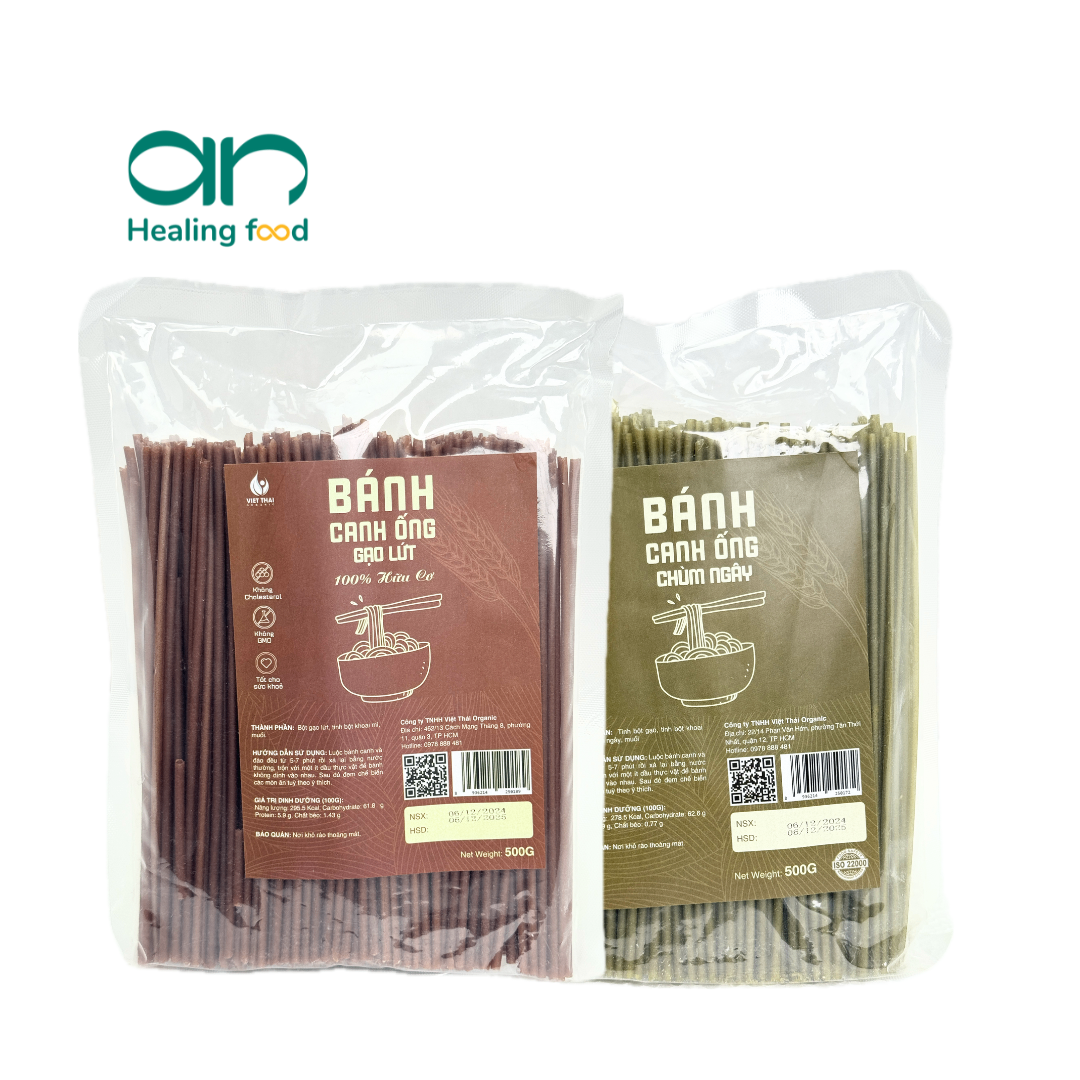 Bánh Canh Ống Chùm Ngây Organic - 500g