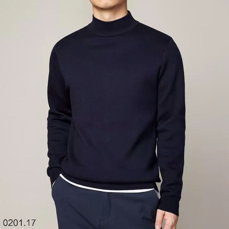 26HA0201.17 - ÁO LEN GIỮ NHIỆT CỔ LỌ NAM