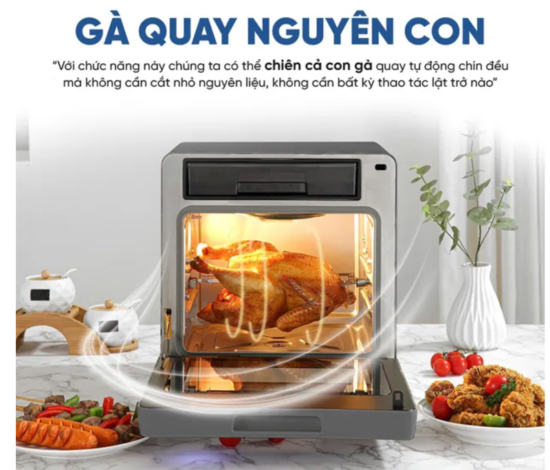 NỒI CHIÊN HƠI NƯỚC TAPUHO TSF16 COLOR PLUS