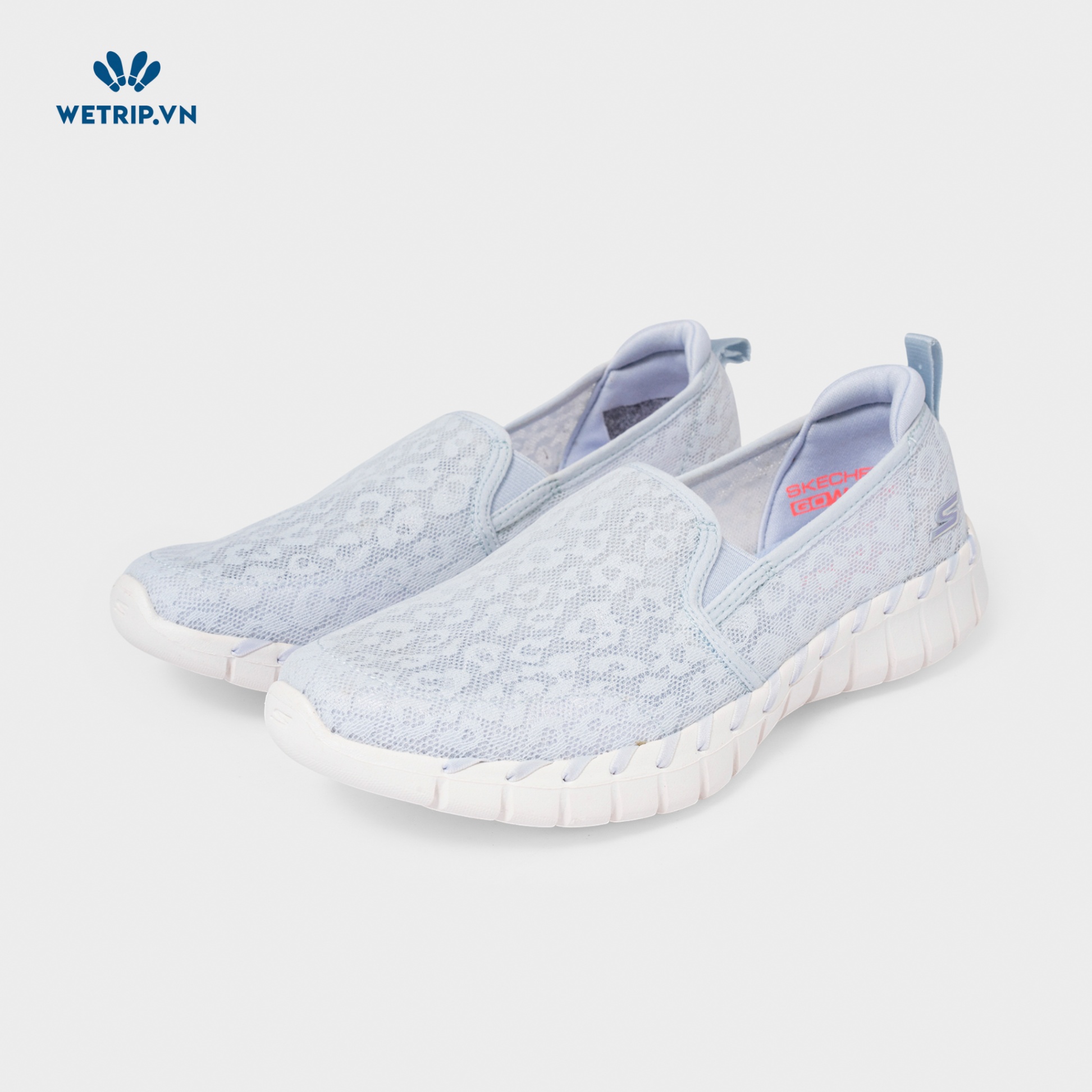 Búp Bê We_Skechers (Vải-Xanh nhạt) Mã BB-SKE-006-A