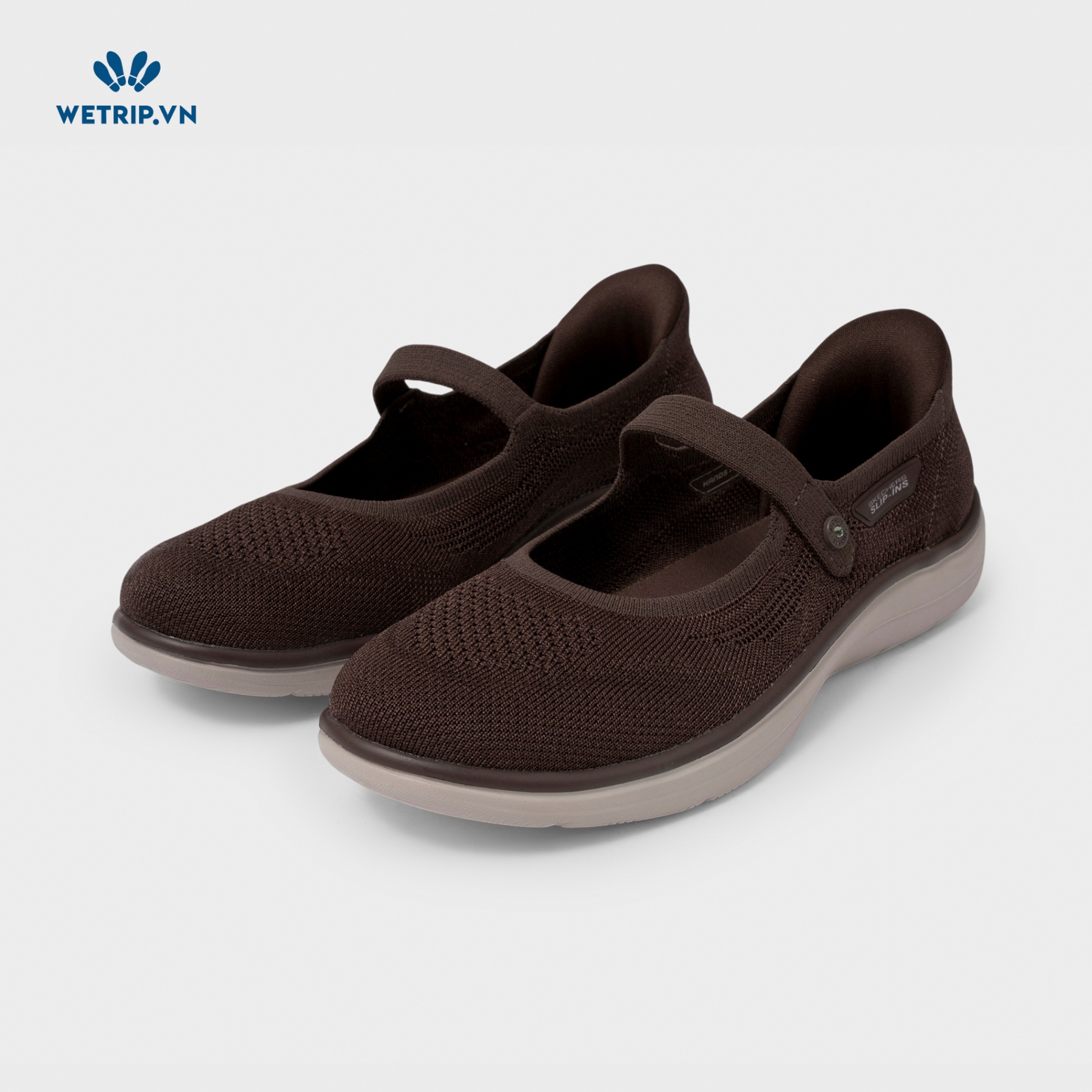 Búp Bê We_Skechers (Vải-Nâu đậm) Mã BB-SKE-014-C