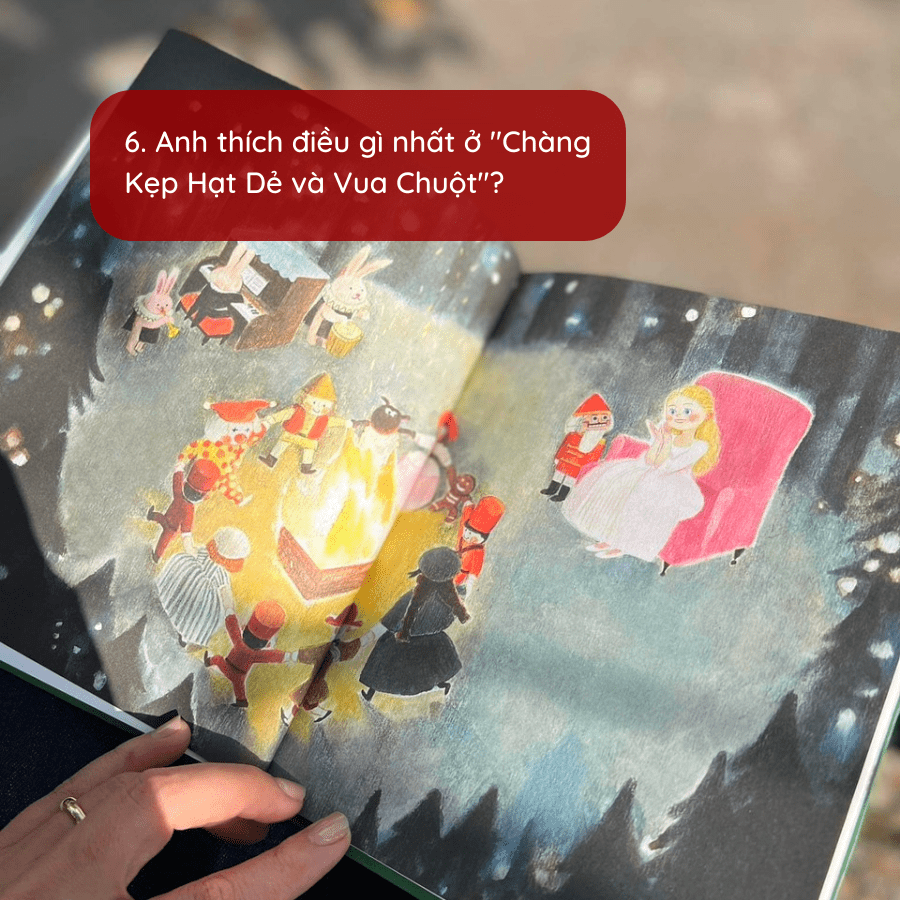 Phỏng vấn Nhật Vương - Dịch giả "Chàng Kẹp Hạt Dẻ và Vua Chuột"