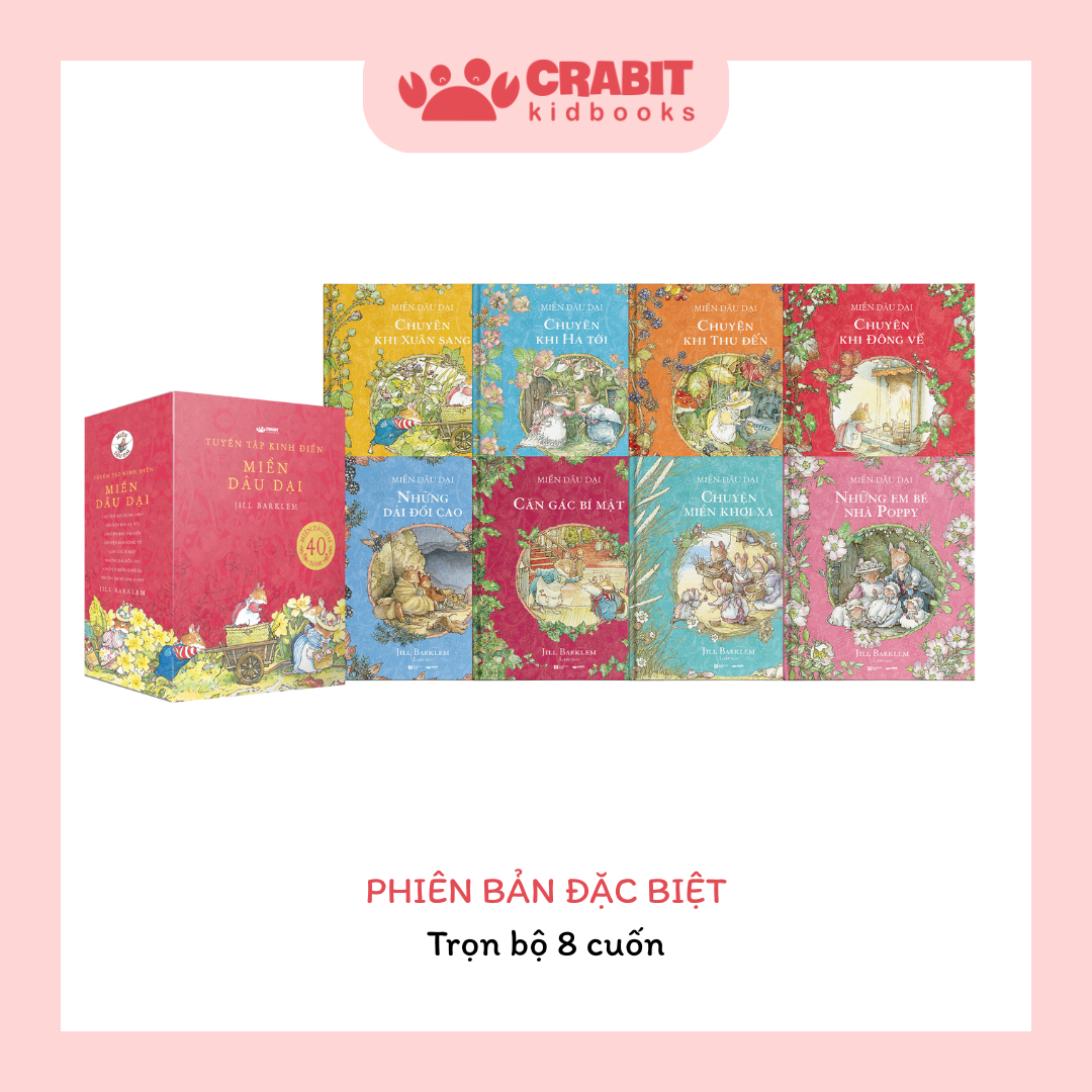 Miền Dâu Dại Bản Đặc Biệt - Bộ 8 Cuốn Box Đỏ