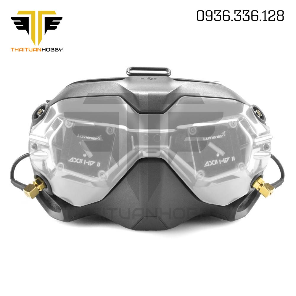 Lumenier AXII HD 2 Patch Visor 5.8GHz Antennas for DJI FPV Goggles - White