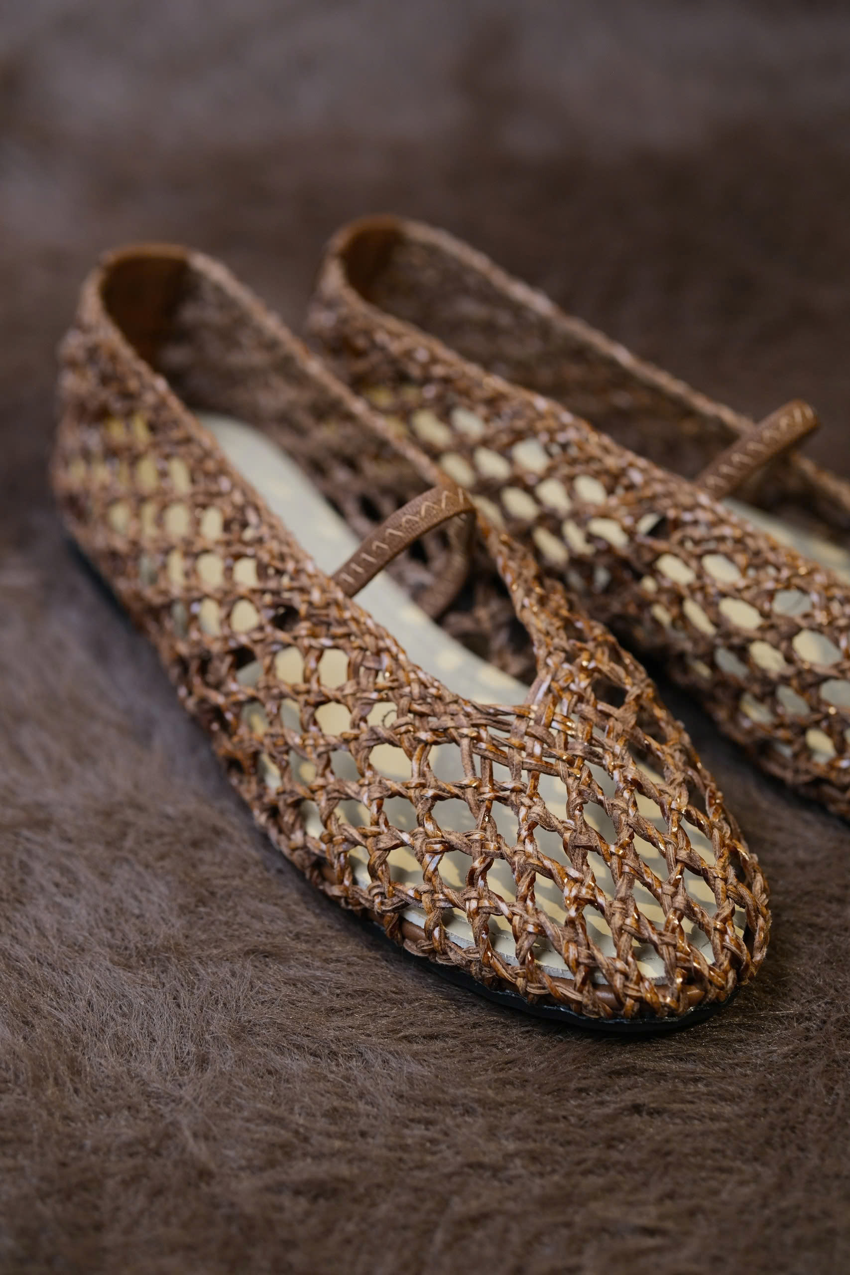 Solara Weave Flats