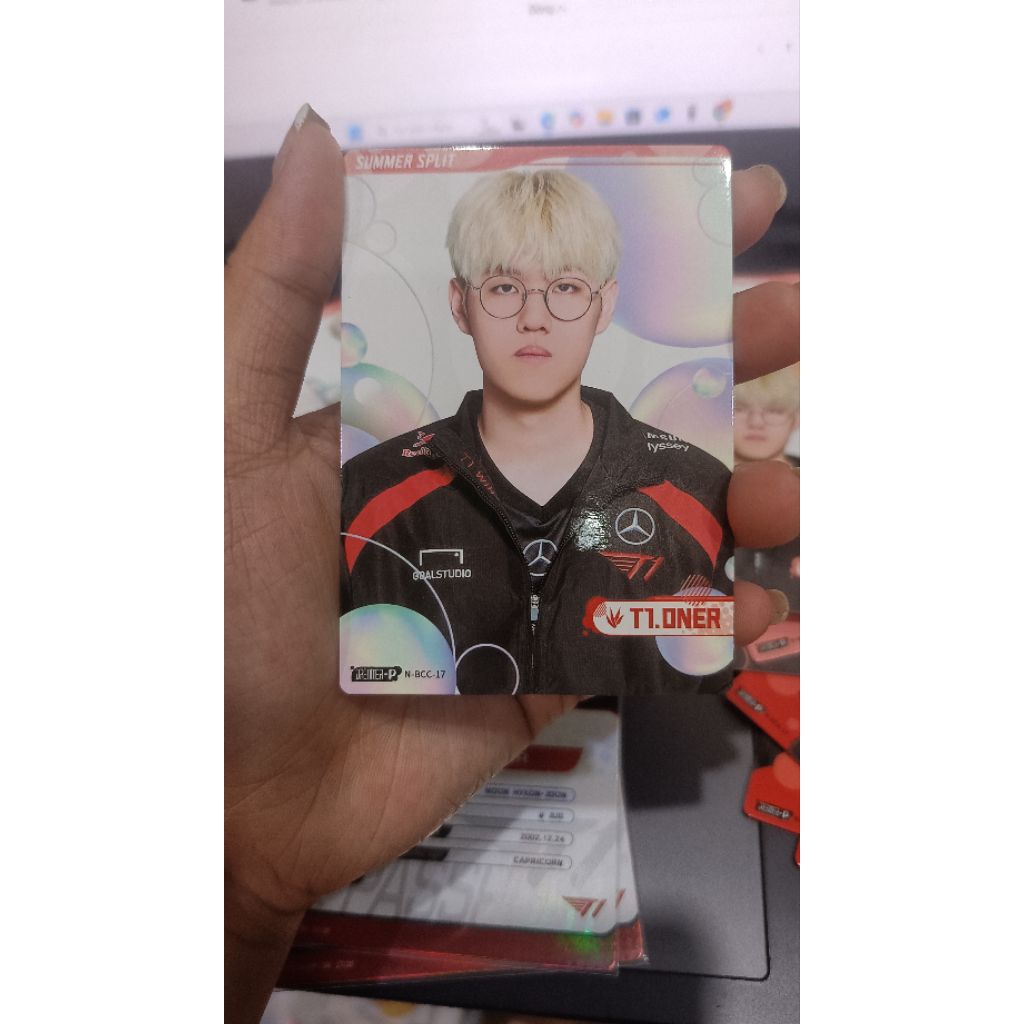 thẻ ảnh photocard buffun lck oner t1 hàng chính hãng NC sr SSR official ...