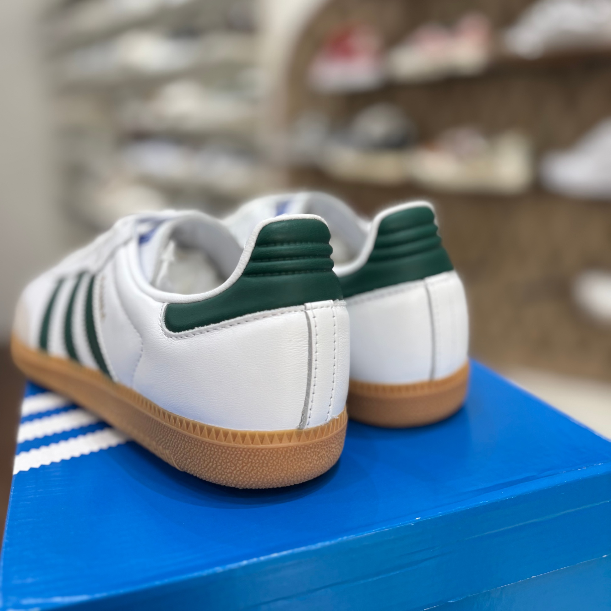 ADIDAS SAMBA OG WHITE COLLEGIATE GREEN GUM