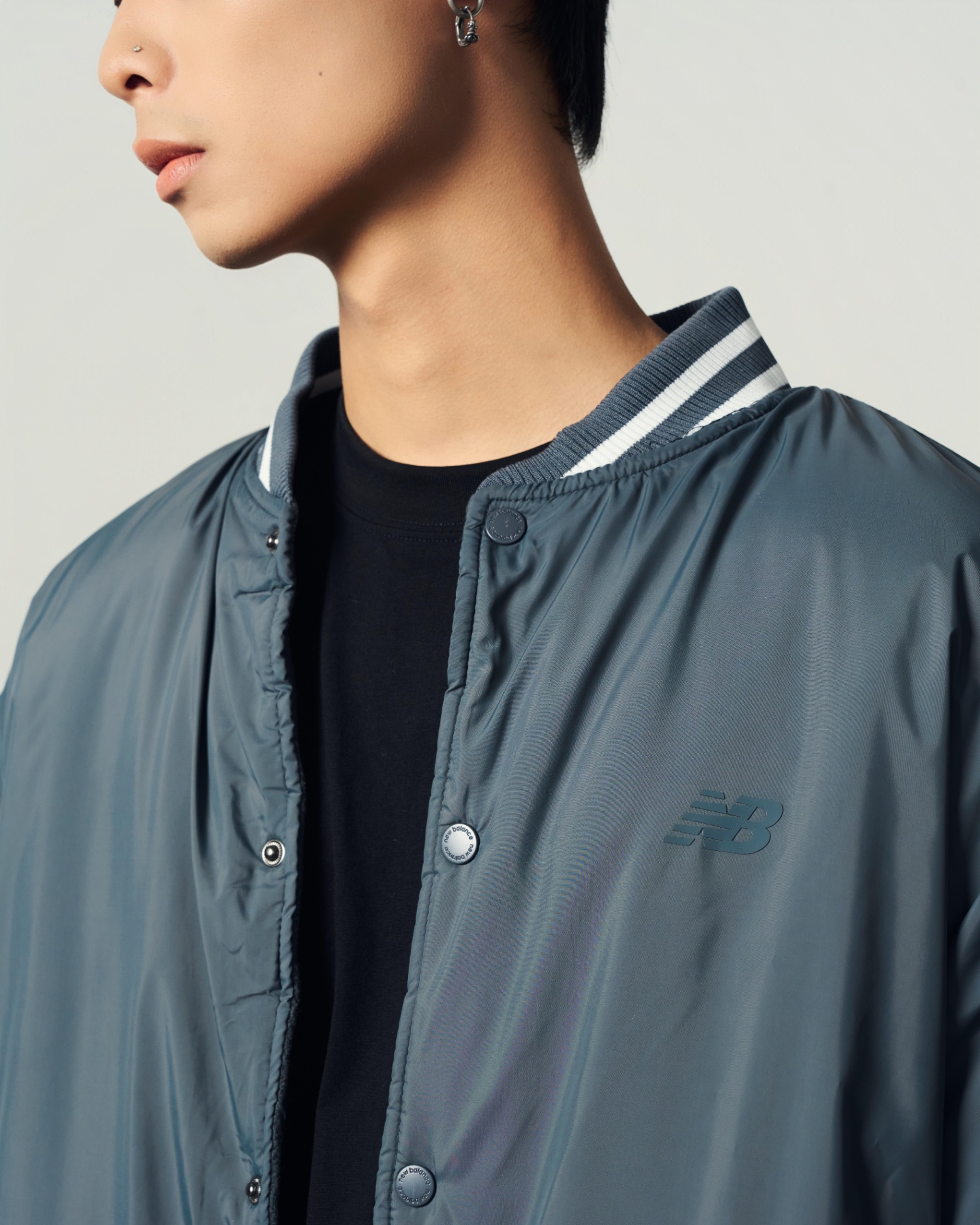 NEW BALANCE FLEECE LINED BOMBER JACKET