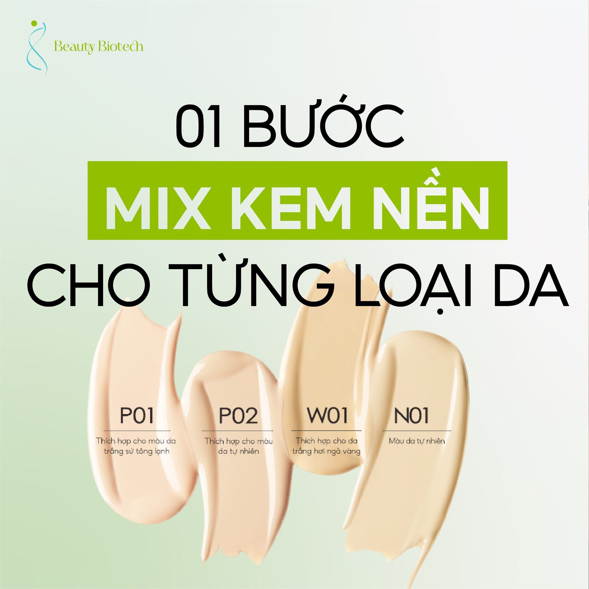 Hướng Dẫn Mix Kem Nền Cho Từng Loại Da
