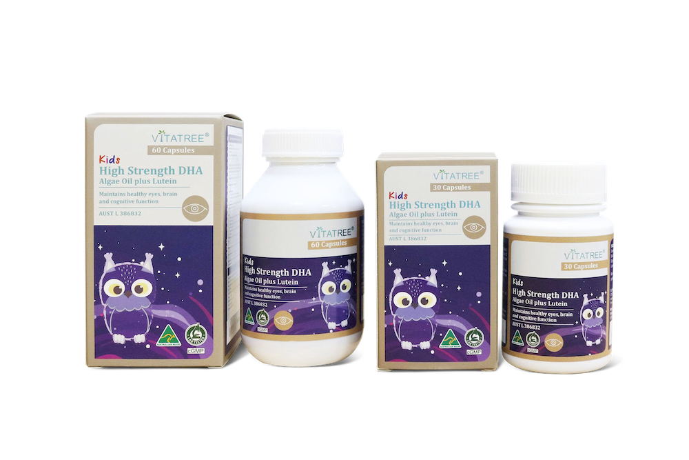 TPBVSK Kids High Strength DHA Algae Oil plus Lutein