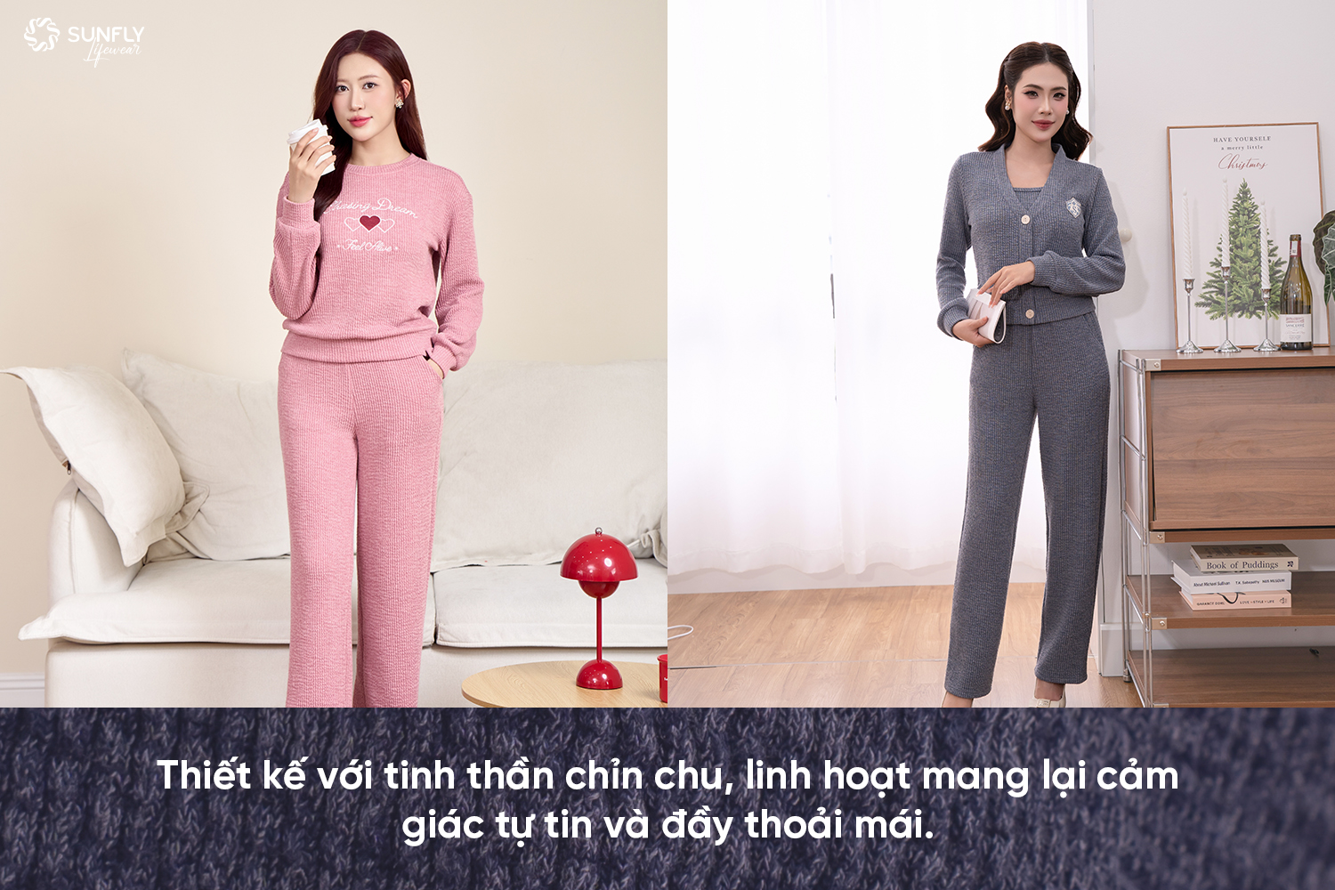 LEN DỆT 2 KIM CAO CẤP - CHỈN CHU THANH LỊCH NGÀY LẠNH