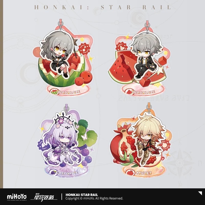 Order note nhân vật] standee chibi summer Series miHoYo chính hãng ...