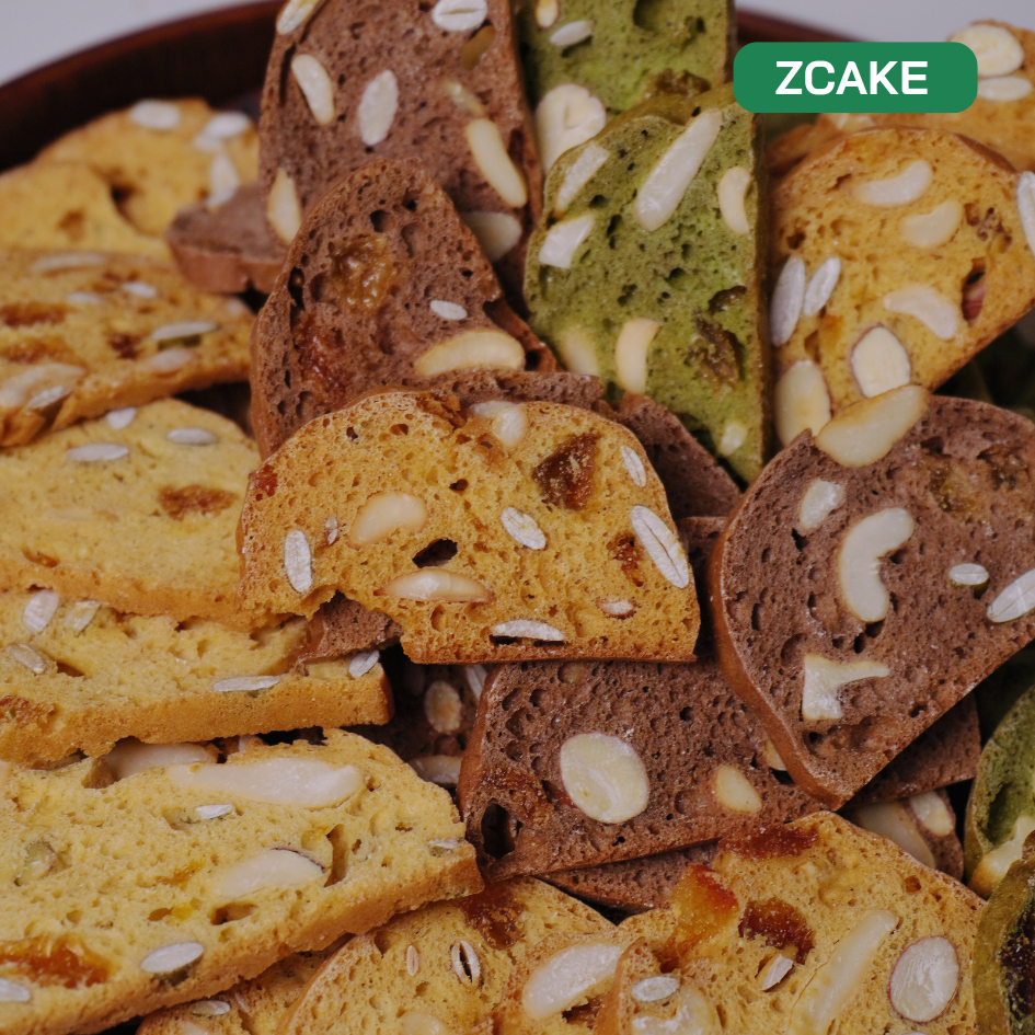 Bánh Biscotti Mix Hạt | ZCAKE