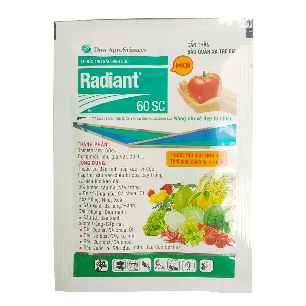 Thuốc Trừ Bọ Trĩ Và Nhện Đỏ Radiant 60 SC