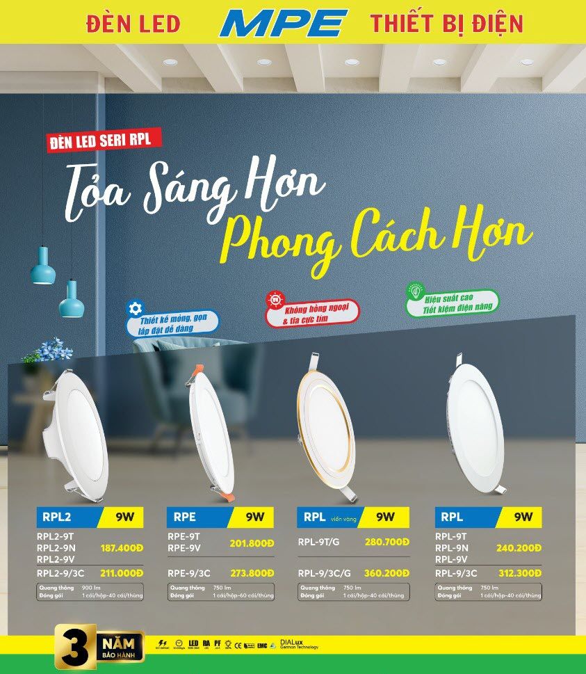 ĐÈN LED MPE