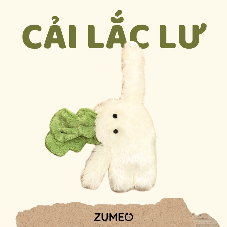 Củ Cải Biến Dị handmade - Zumeo - Cải Lắc Lư